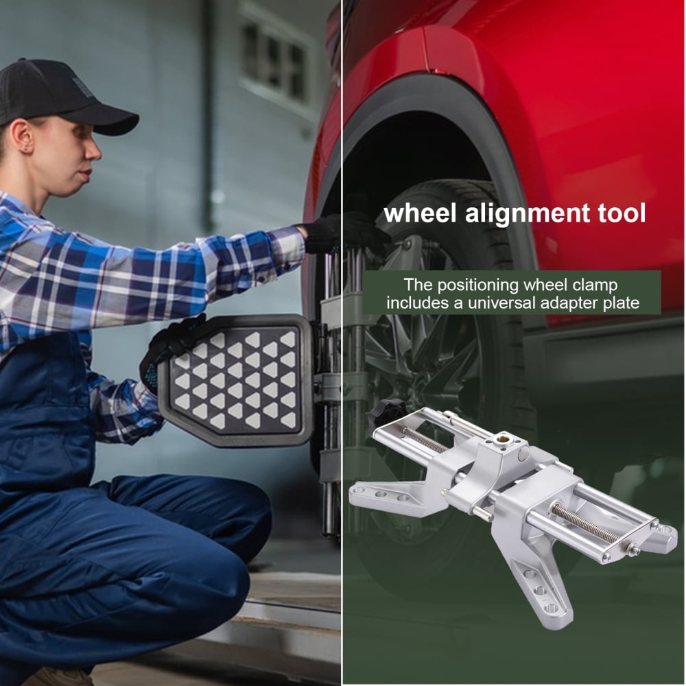 Car Wheel Alignment Tool Wheel Clamp Magnetic Adapter Precise Auto ...