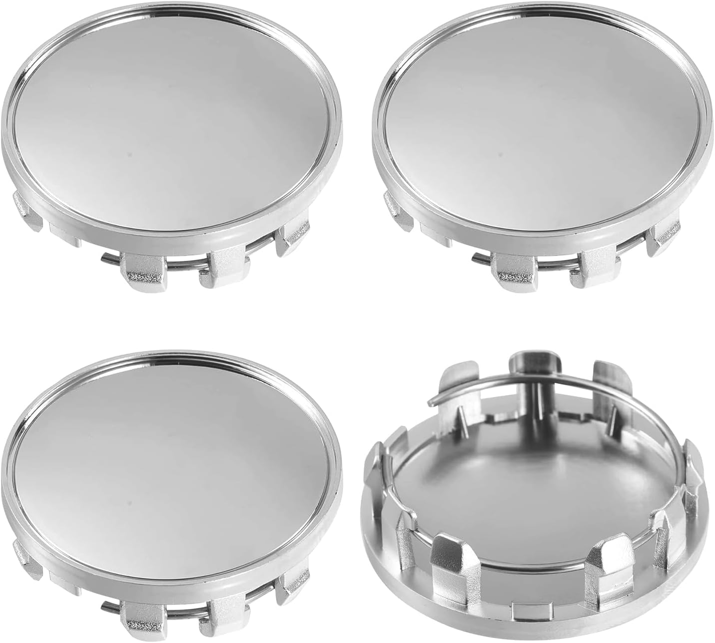 Car Wheel Center Caps, 54mm Outer Diameter, 50mm Inner Diameter, Snap ...