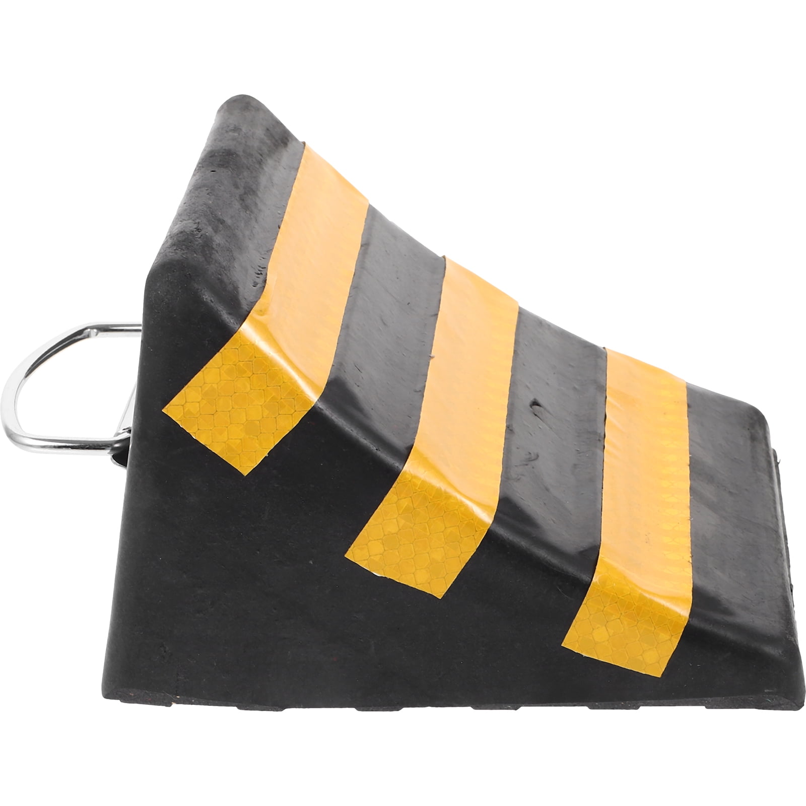 Car Wheel Chock Tire Support Rubber Pad Chock Rubber Wheel Stopper ...