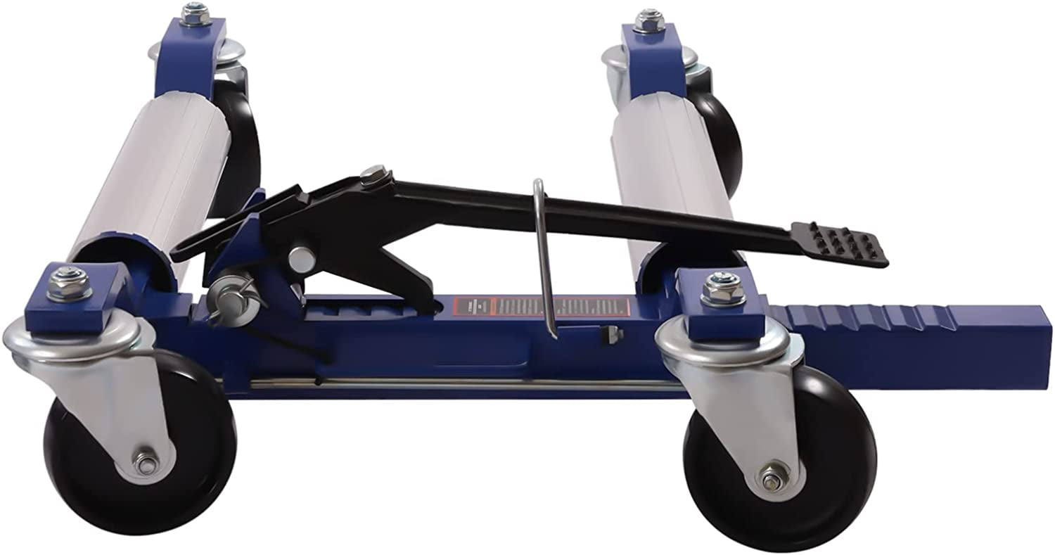 Car Wheel Dolly Set of 2 Vehicle Ratcheting Wheel Dollies Heavy Duty ...