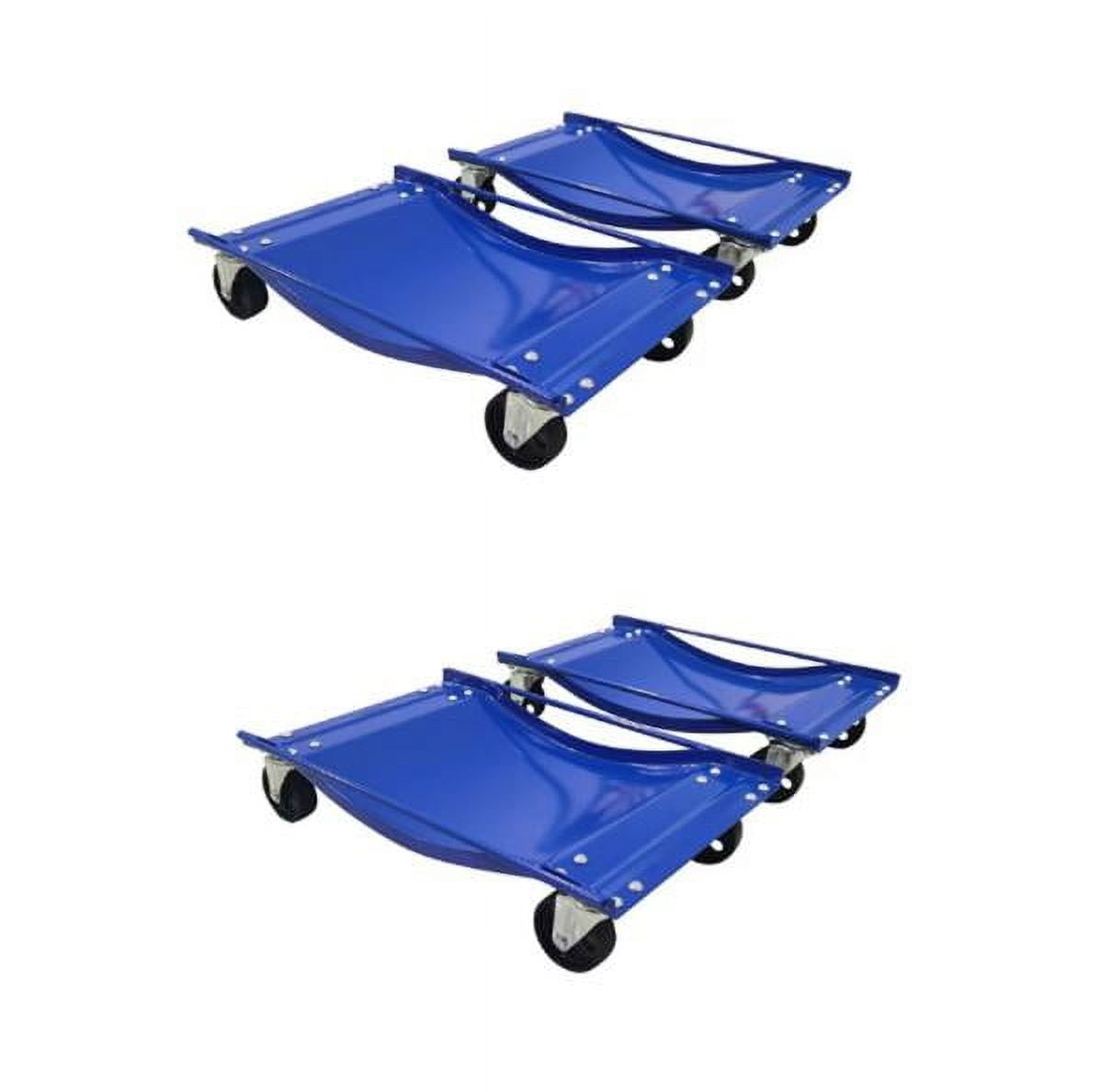 Car Wheel Dolly Set of 4, Vehicle Rollers Dolly for Moving Car with ...