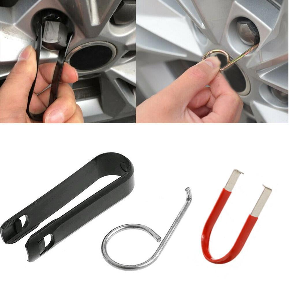 Car Wheel Hub Bolt Nut Cover Removal Tool Nut Caps Lug Puller Fit for ...