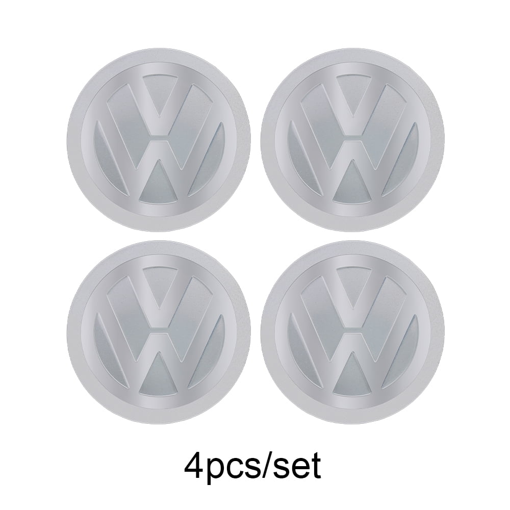 Car Wheel Hub Cap Metal Emblem Stickers Metal Emblem Dust-Proof Decals ...