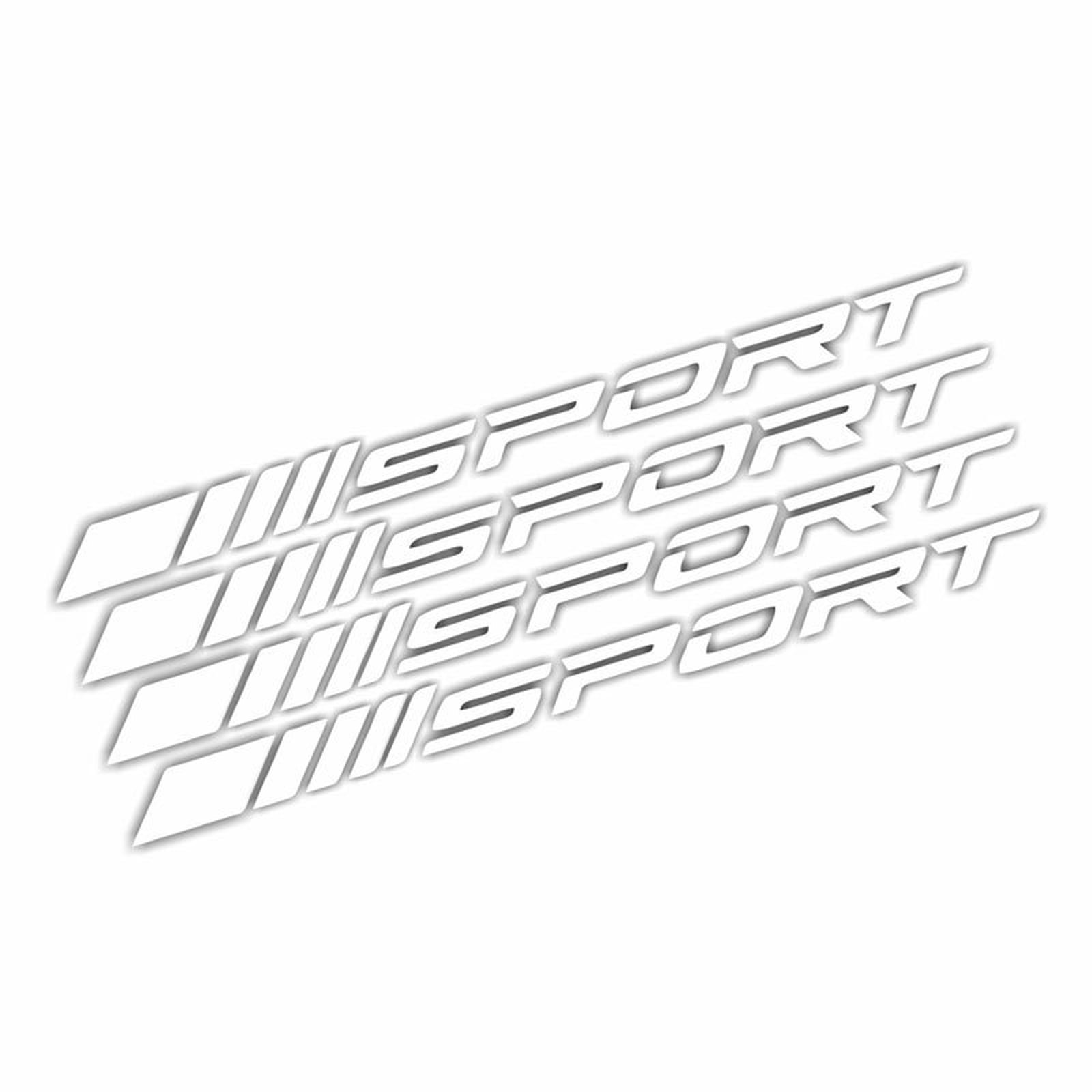 Car Wheel Hub Decals Reflective Rim Stickers Sport Tire Lettering ...
