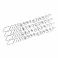 Car Wheel Hub Decals Reflective Rim Stickers Sport Tire Lettering ...