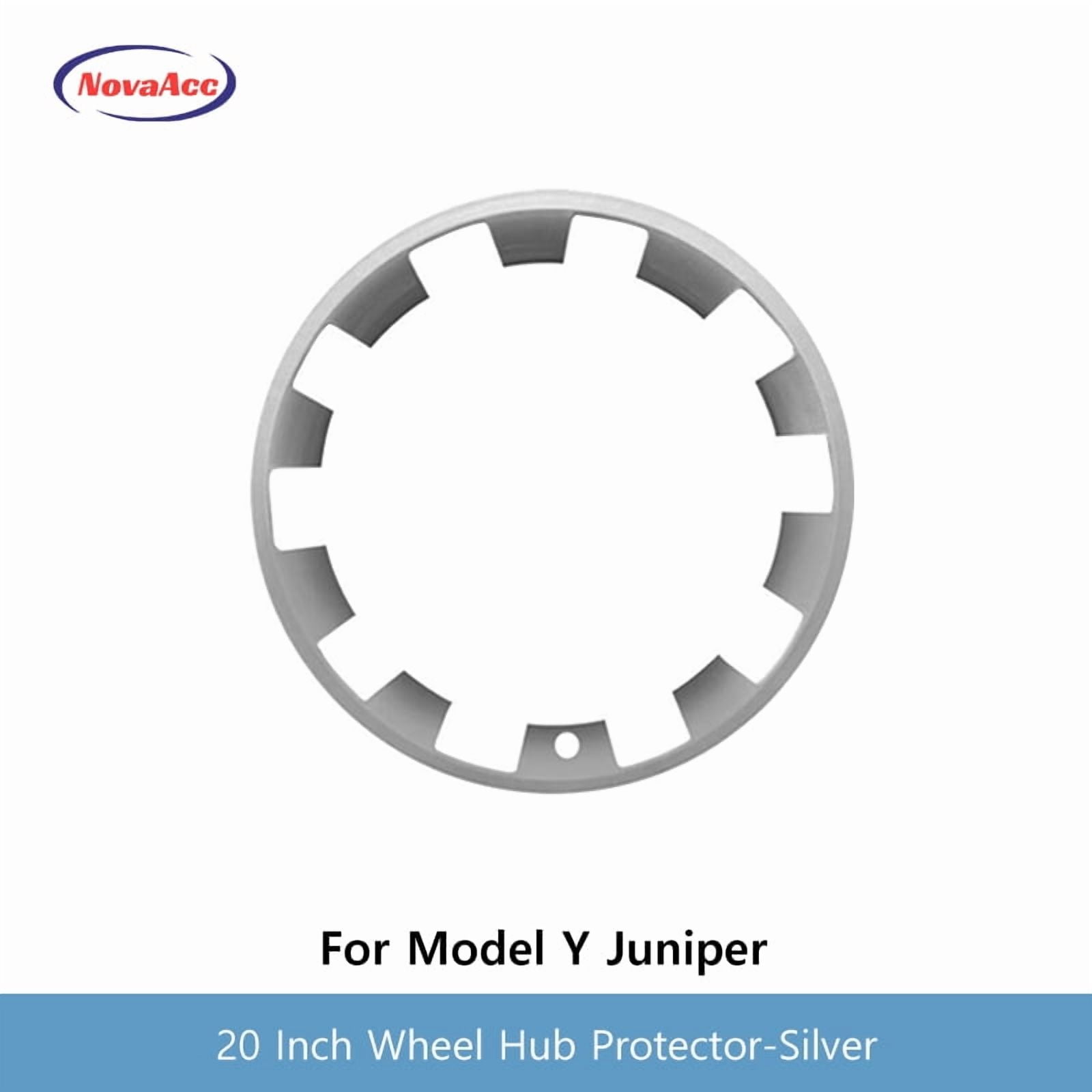 Car Wheel Hub Protector 20 Inch For Tesla Model Y Juniper 2025 ABS+PC ...