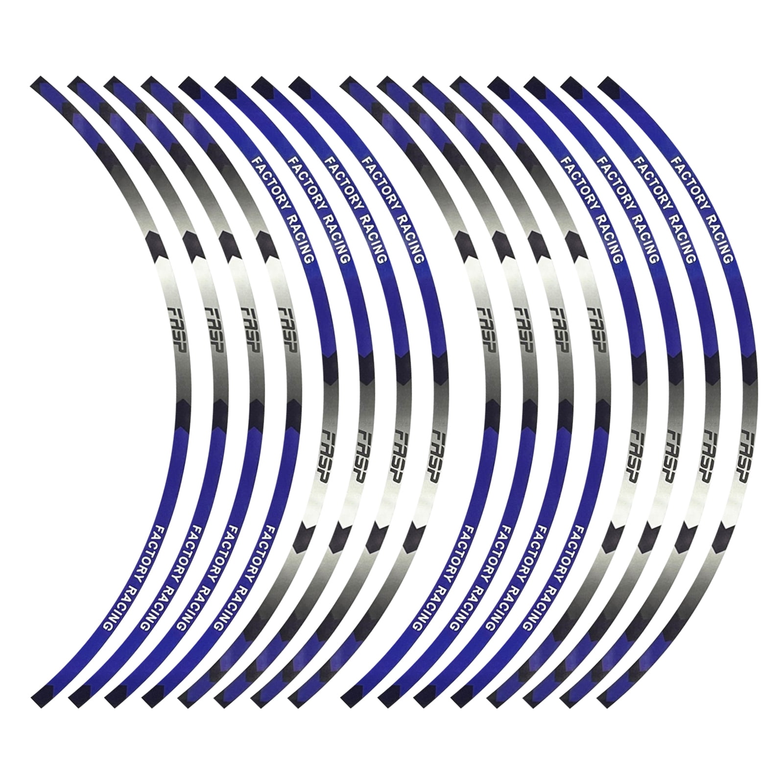 Car Wheel Hub Sticker16pcs Auto Wheel Rim Reflective Modified ...