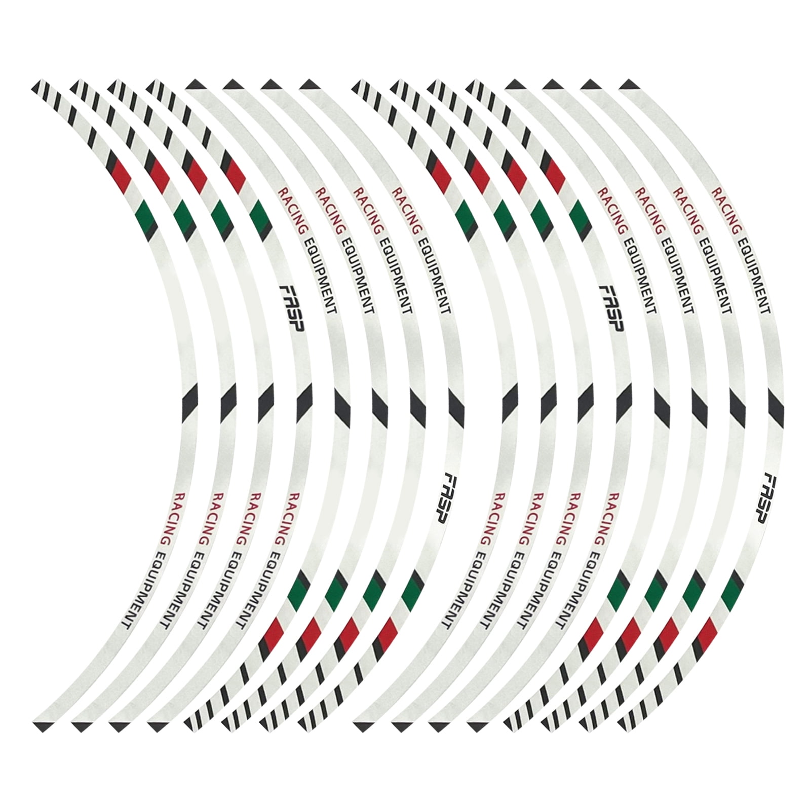 Car Wheel Hub Sticker16pcs Auto Wheel Rim Reflective Modified ...