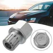 TEMO 533 Wheel Lock Nut Screw Removal Key Anti-Theft Lugnut Socket ...