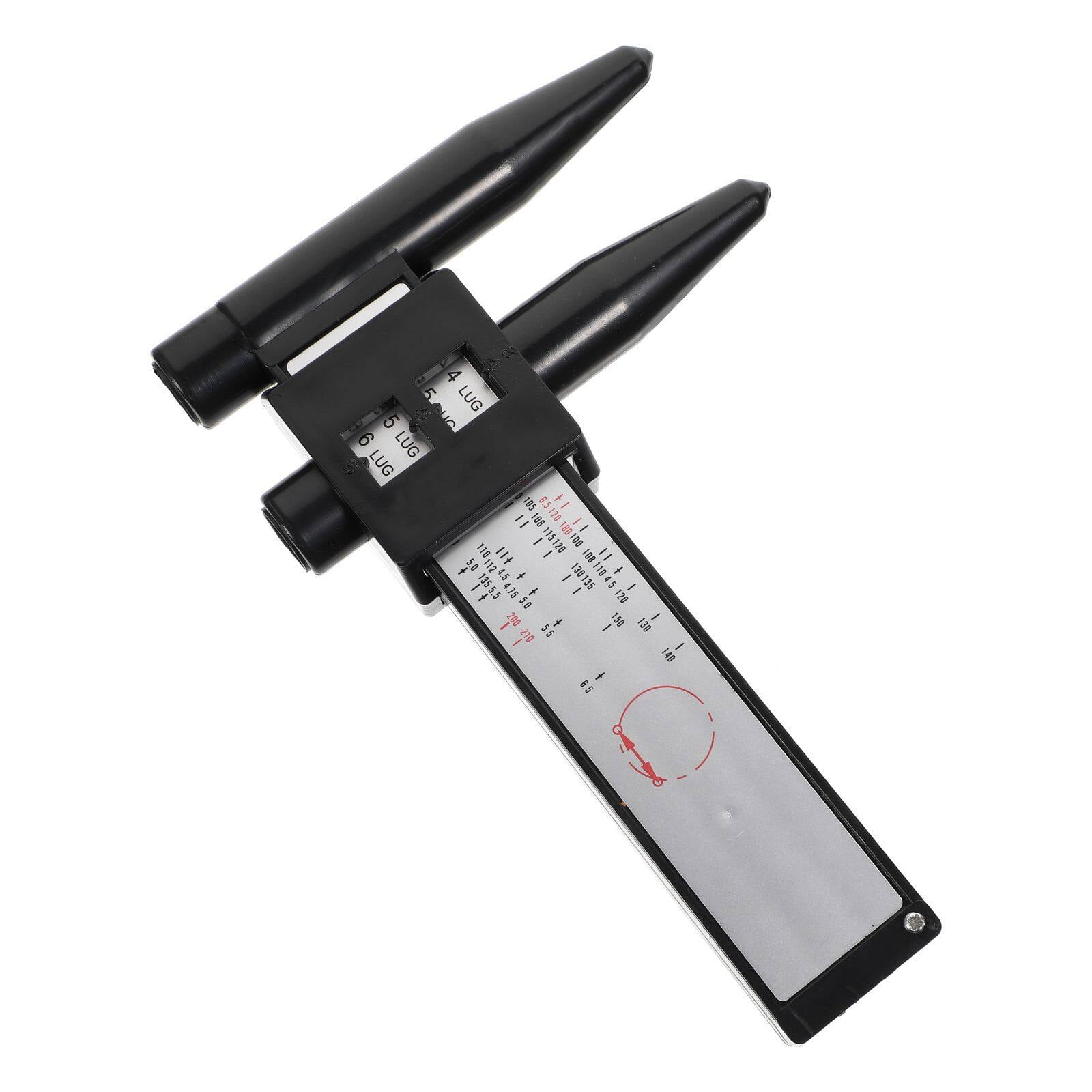 Car Wheel Rim Bolt Ruler Modified Hole Distance Pin Measurement Tool ...