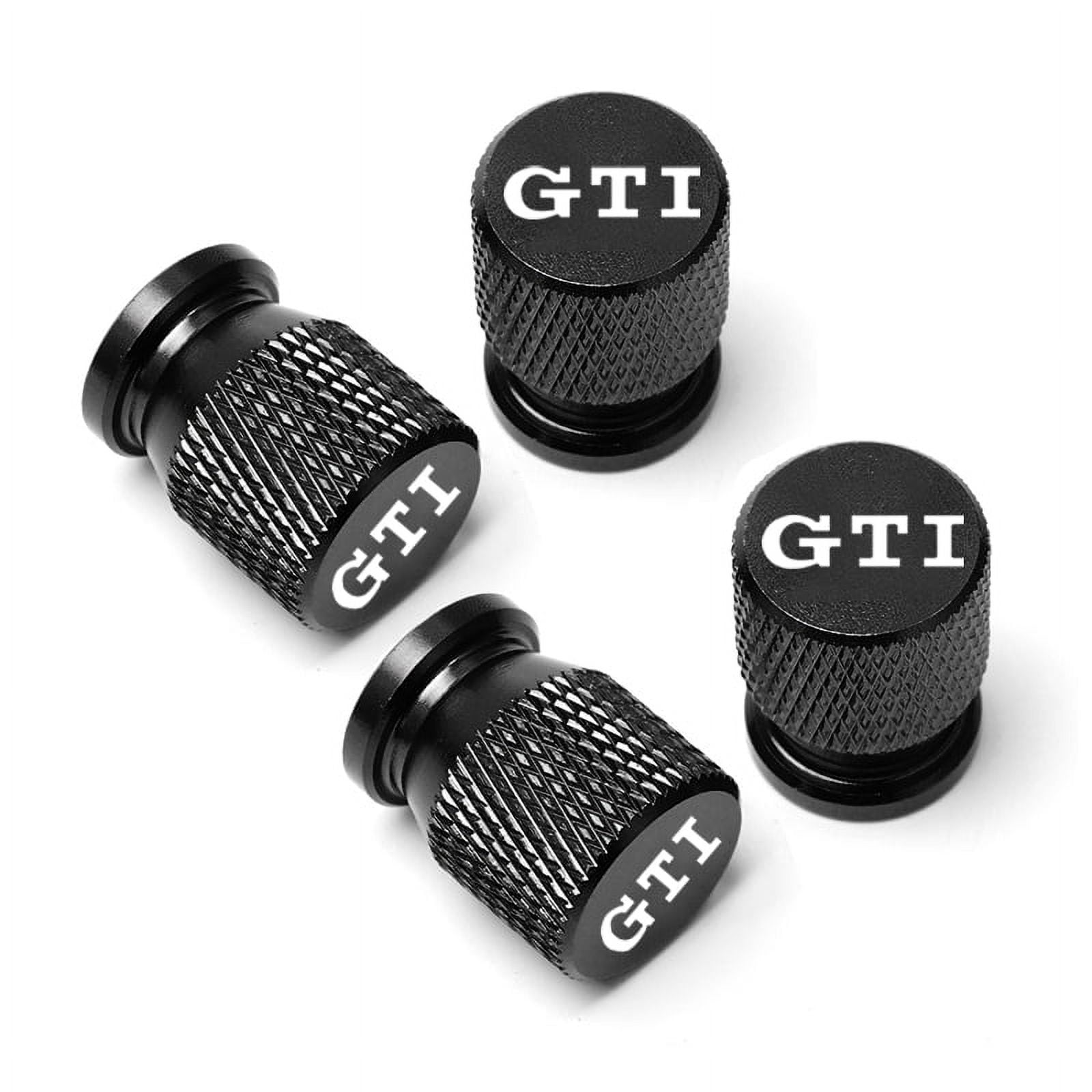 Car Wheel Tire Valve Caps Tyre Stem Covers Airdust Waterproof For GTI Volkswagen VW Polo Golf ...