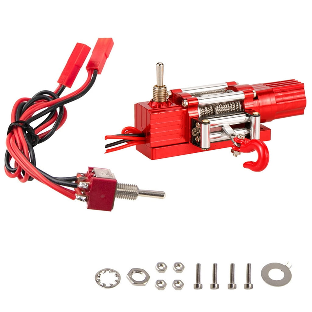 Car Winch DIY for Stable Driving Good Easy Assembly 1/8 Scale Model ...