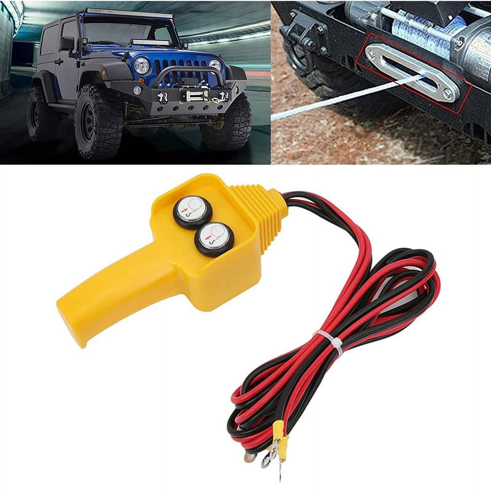 Car Winch Remote Control Switch Winch Remote Control Button Kit ...