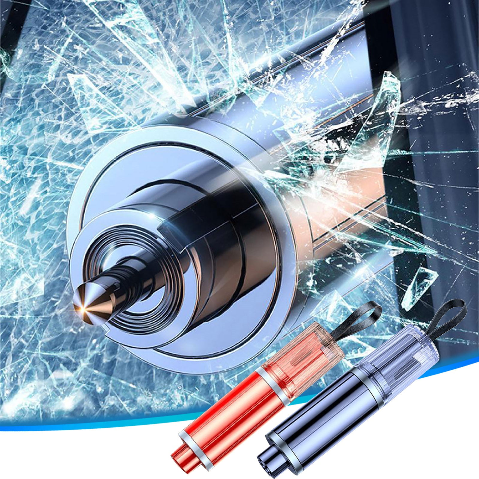 Car Window Breaker, Emergency Safety Tool, Compact Size, Stainless ...