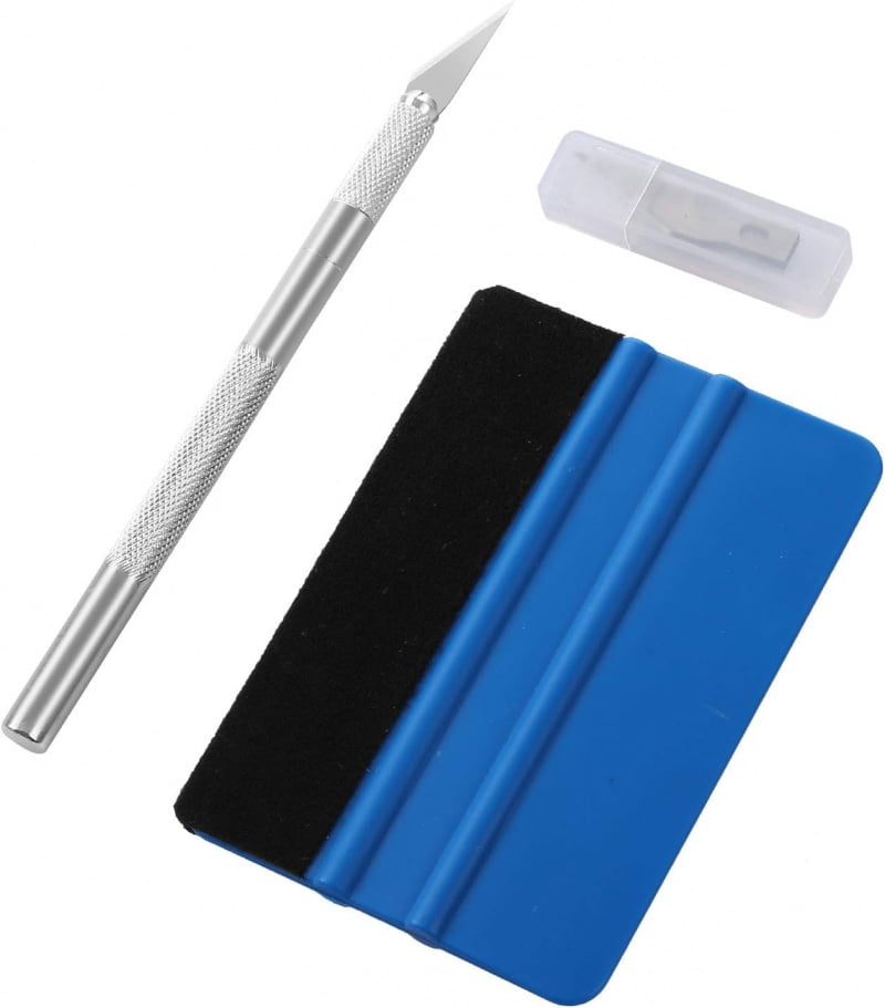 Car Window Film Tinting Tools, Vinyl Wrap Kit, Precut/Auto Window Tint ...