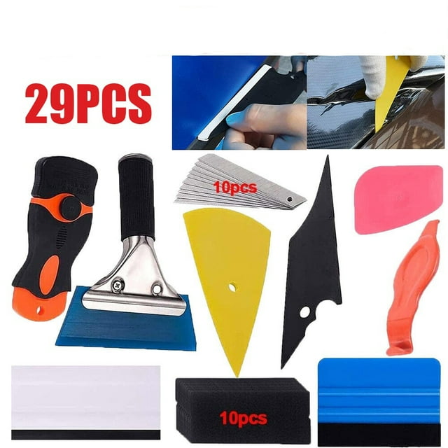 Car Window Film Tinting Tools, Window Tint Kit, 29 in 1 Window Tinting ...