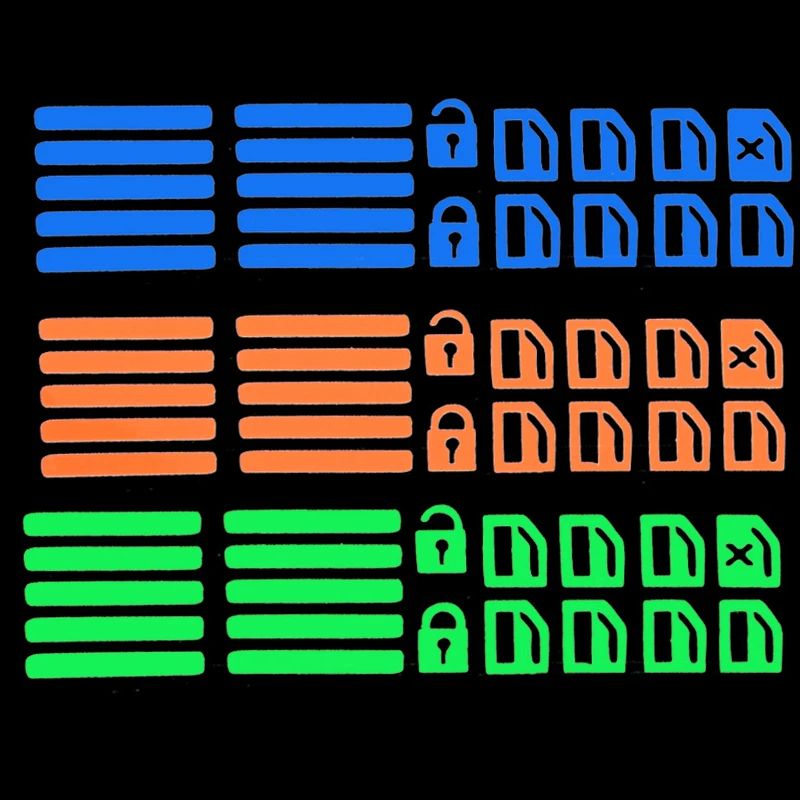 Car Window Lifter Luminous Switch Button Stickers Door Window Lift ...