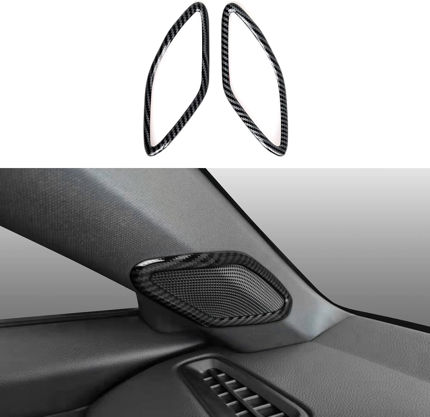 Car Window Pillar Speaker Cover Decals for 2022 2023 2024 2025 Honda ...