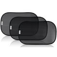 Car Window Shade (3 Pack), Car Window Sun shades, 80 GSM for Maximum UV ...