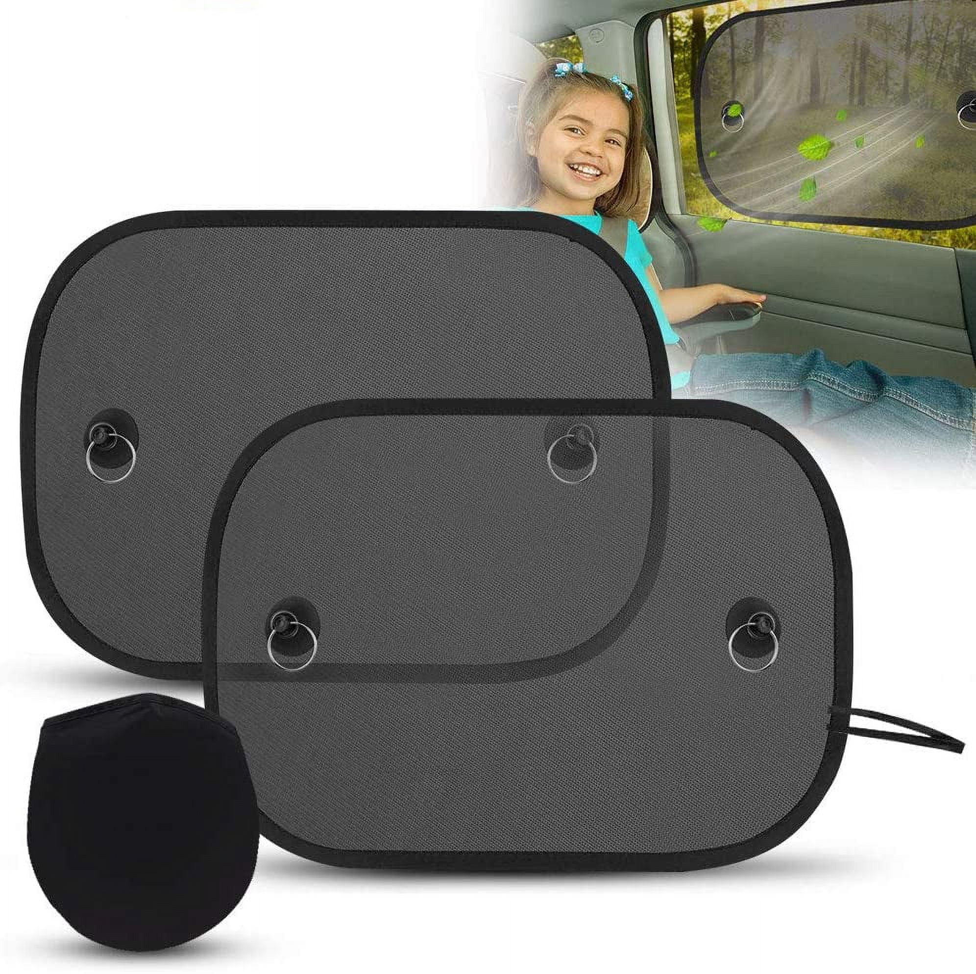 Car Window Shade Baby - 2 Pack 20"x12" ,Car Sun Shade,Cling Sunshade ...