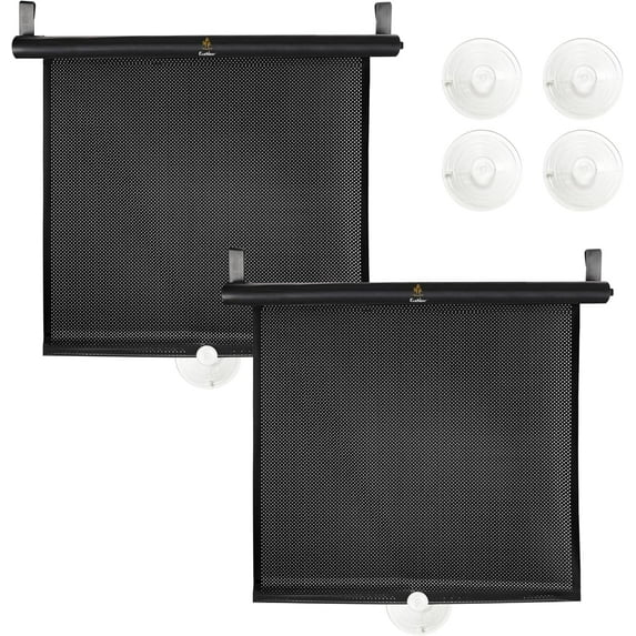 Car Window Shades for Baby | 2 Pack Side Window Sun Shade | UV & Sun ...