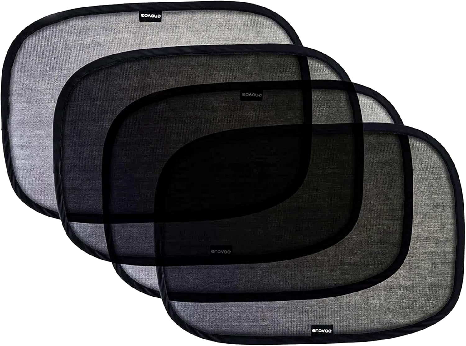 Car Window Shades for Baby (4 Pack) - 21"x14" - Sun Shade Blocker ...