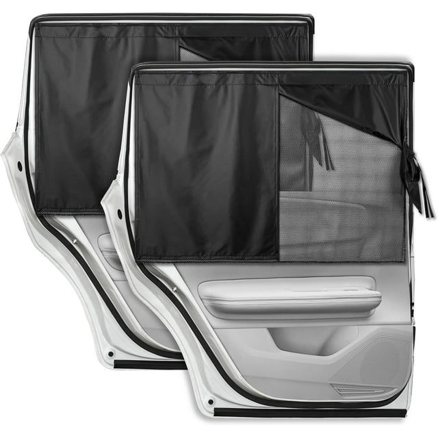 Car Window Shades, Magnetic Car Curtains for Back Windows, Automobile ...