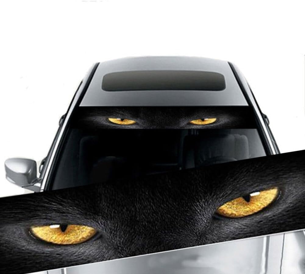 Car Window Sticker, Front Windshield Decal, Rear Sun Strip Visor Vinyl ...