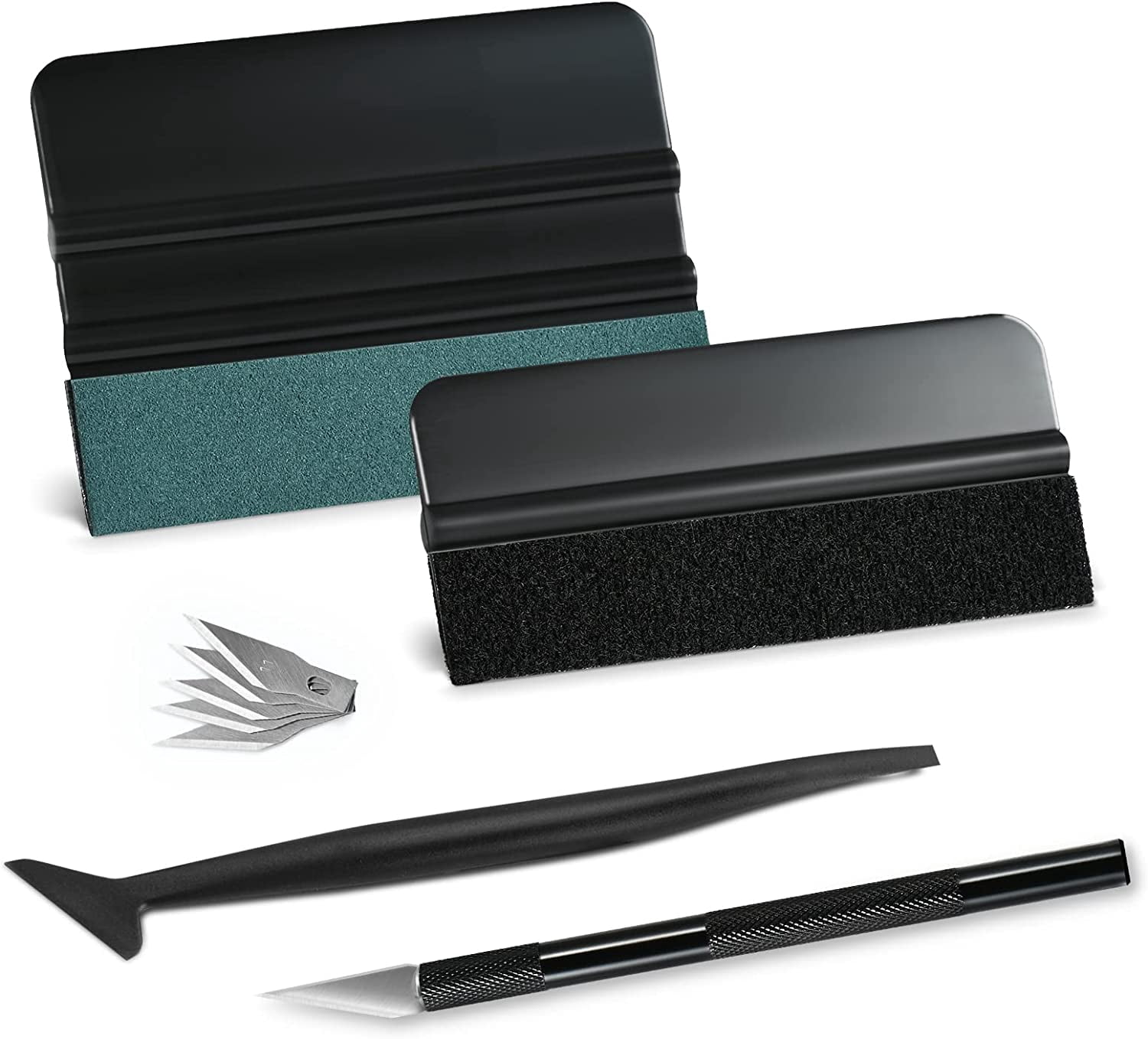 Car Window Tint Installation Kit - Vinyl Wrap Tools With Felt Squeegee ...