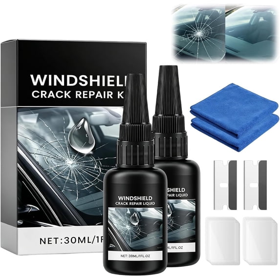 Car Windshield Chip Repair Kit, New Advanced Formula Quick Fix, Glass ...