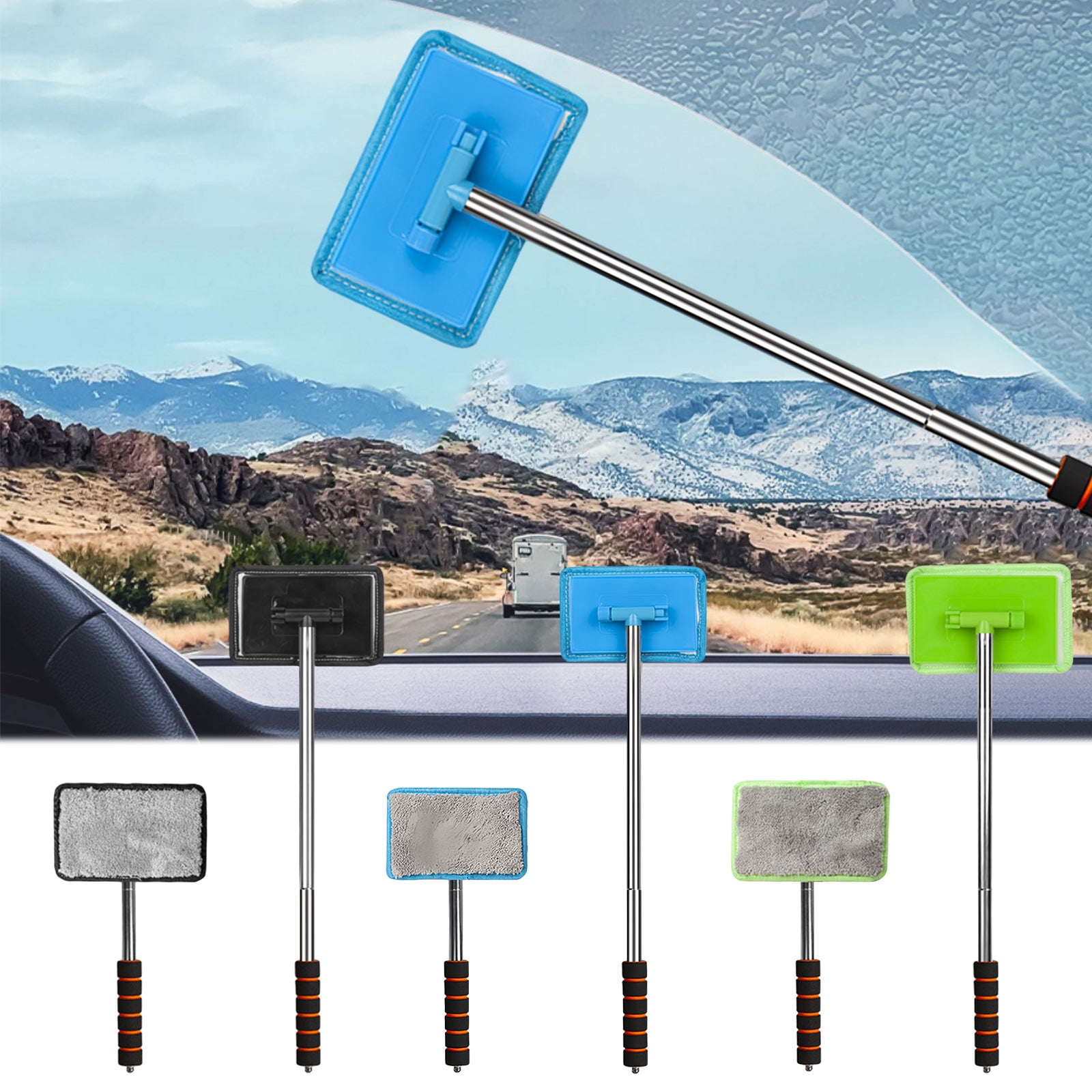 Car Windshield Cleaning Brush, Defogging Tool, Interior Dedusting ...