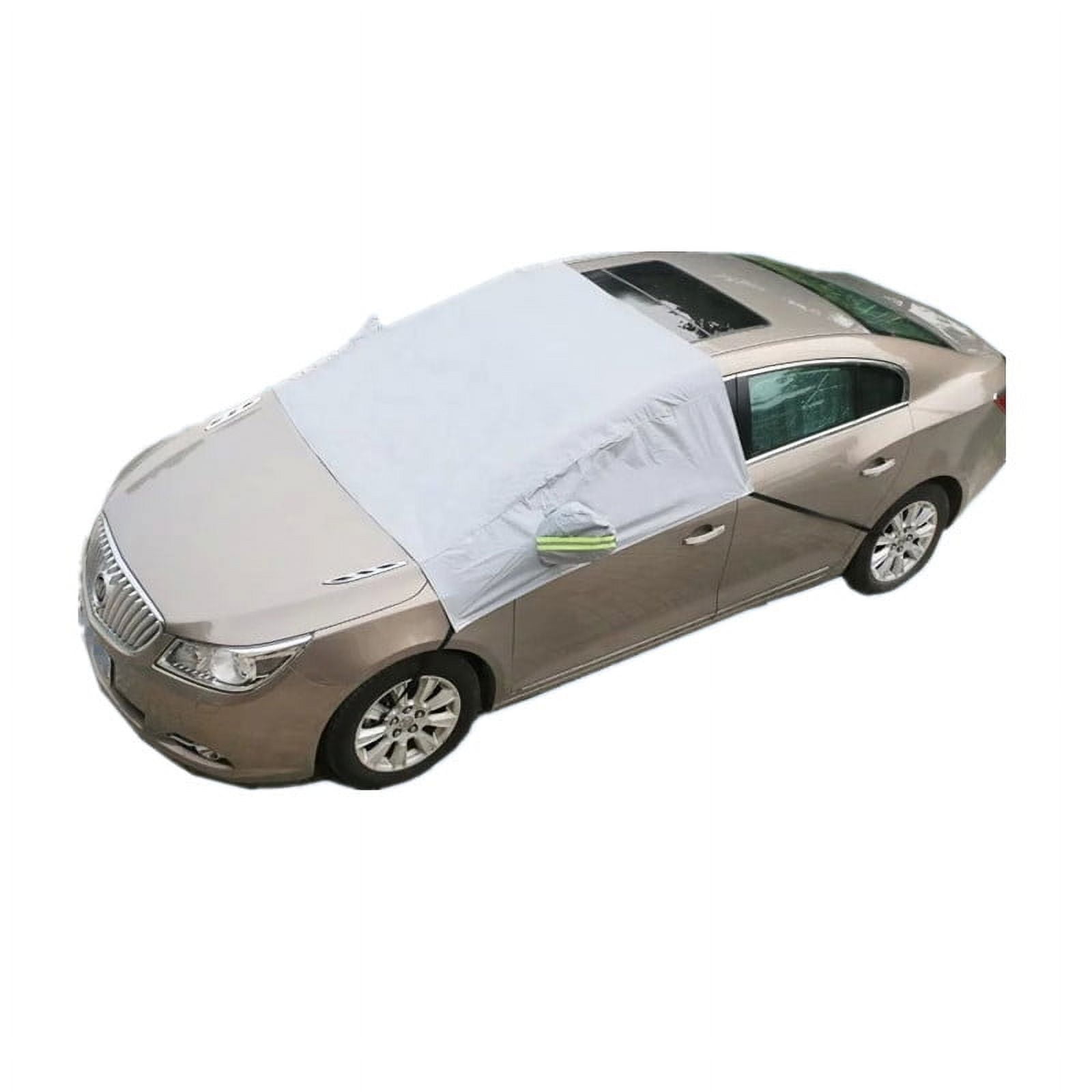 Car Windshield Cover All Weather Universal Half Sunshade Cover with ...