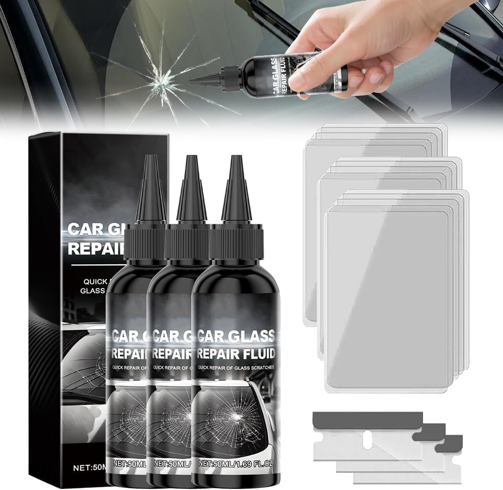 Car Windshield Crack Repair Kit, 2025 Upgrade Glass Repair Liquid for ...