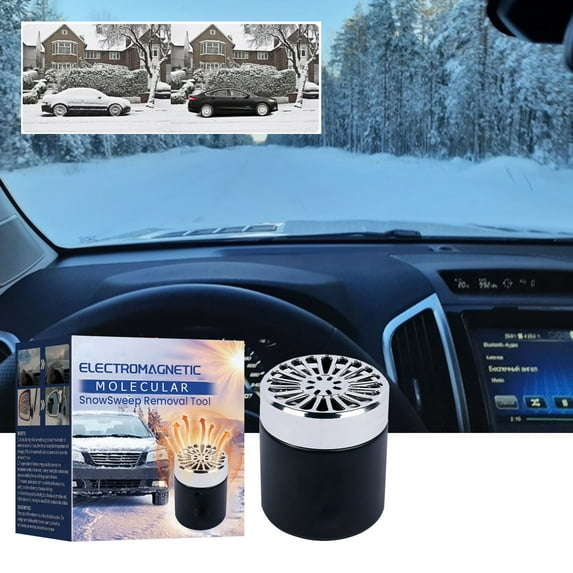 Car Windshield Electromagnetic De-Icer Snow Melting Defogging Icing ...