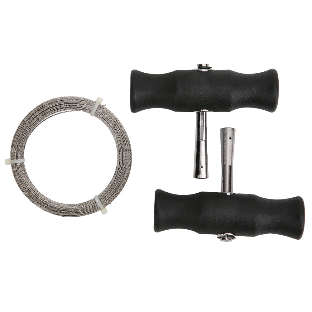Car Windshield Removal Tool Rubber Handle Glass Cutting Wire Auto Tool ...