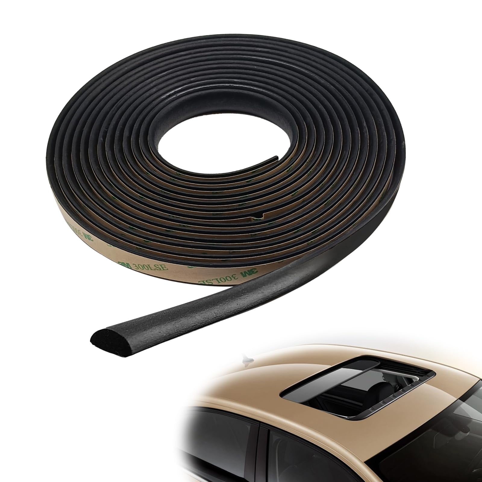 Car Windshield Seal Strip, RRF12 Sunroof Seal Rubber Seal Car ...