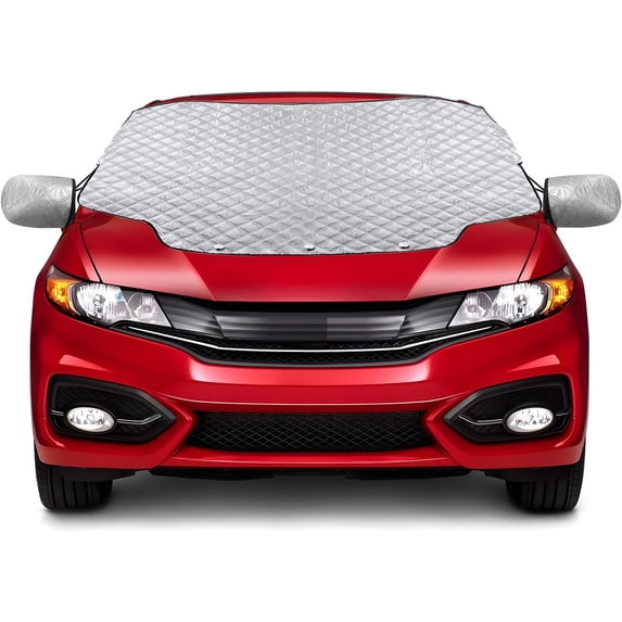 Car Windshield Snow Cover, Frost Ice Windscreen Covers with Magnetic ...