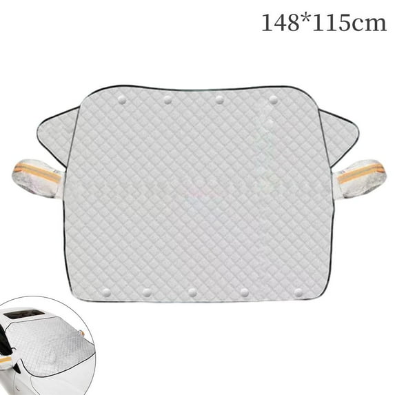 Car Windshield Snow Cover,Frost Ice Windscreen Covers with Magnetic ...