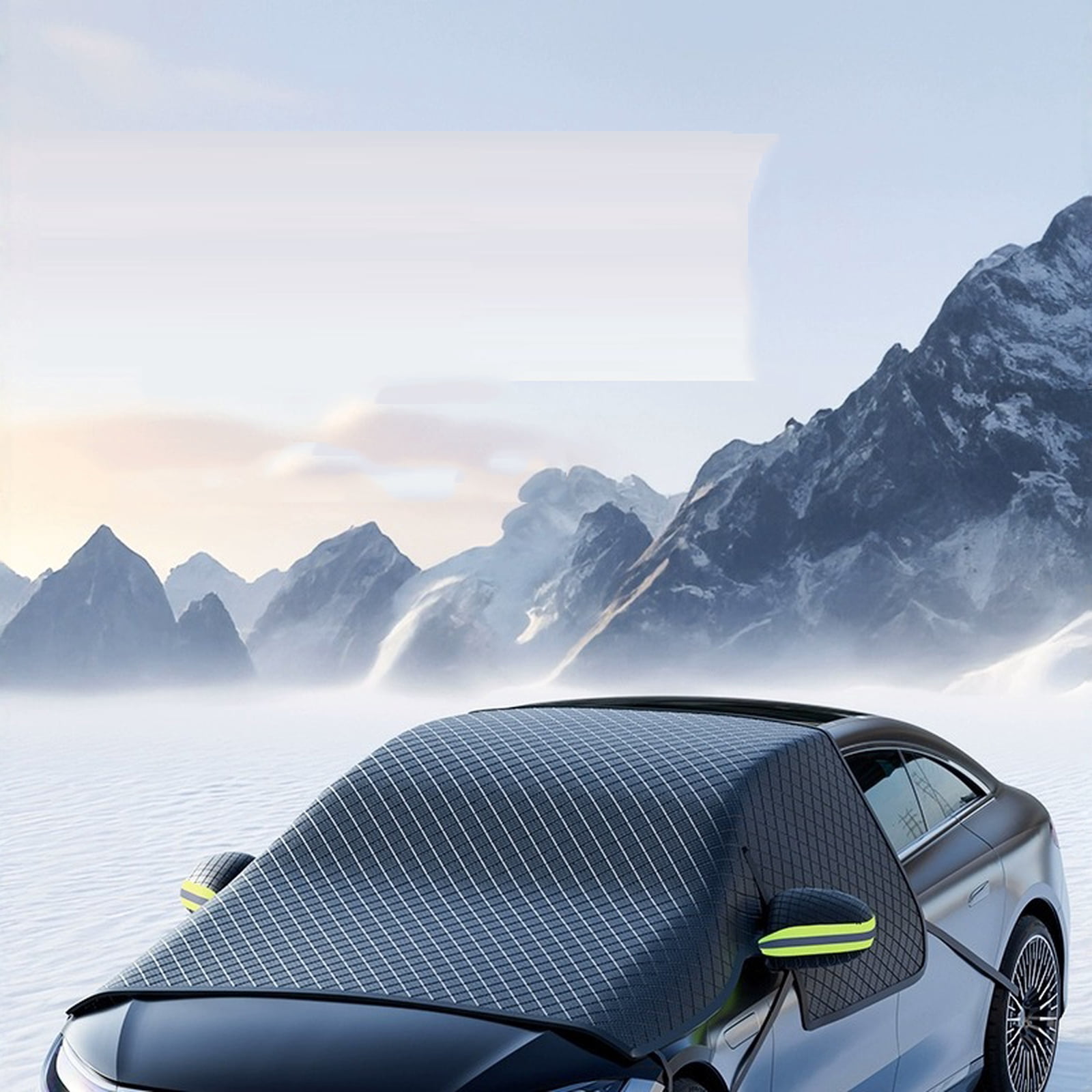 Car Windshield Snow Cover For Ice And Snow, Automotive Large Magnetic ...