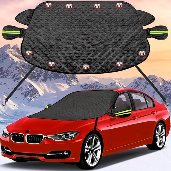 Car Windshield Snow Cover Platinum 2026-1997, Car Windshield Cover for ...
