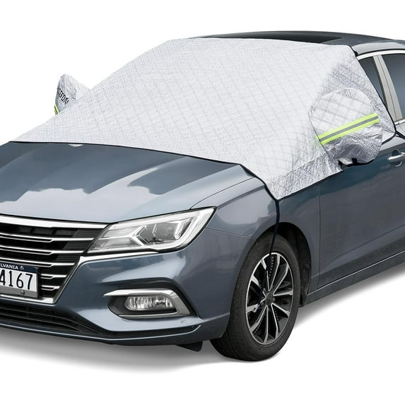 Car Windshield Snow Cover, Windshield Cover for Ice and Snow, Frost ...