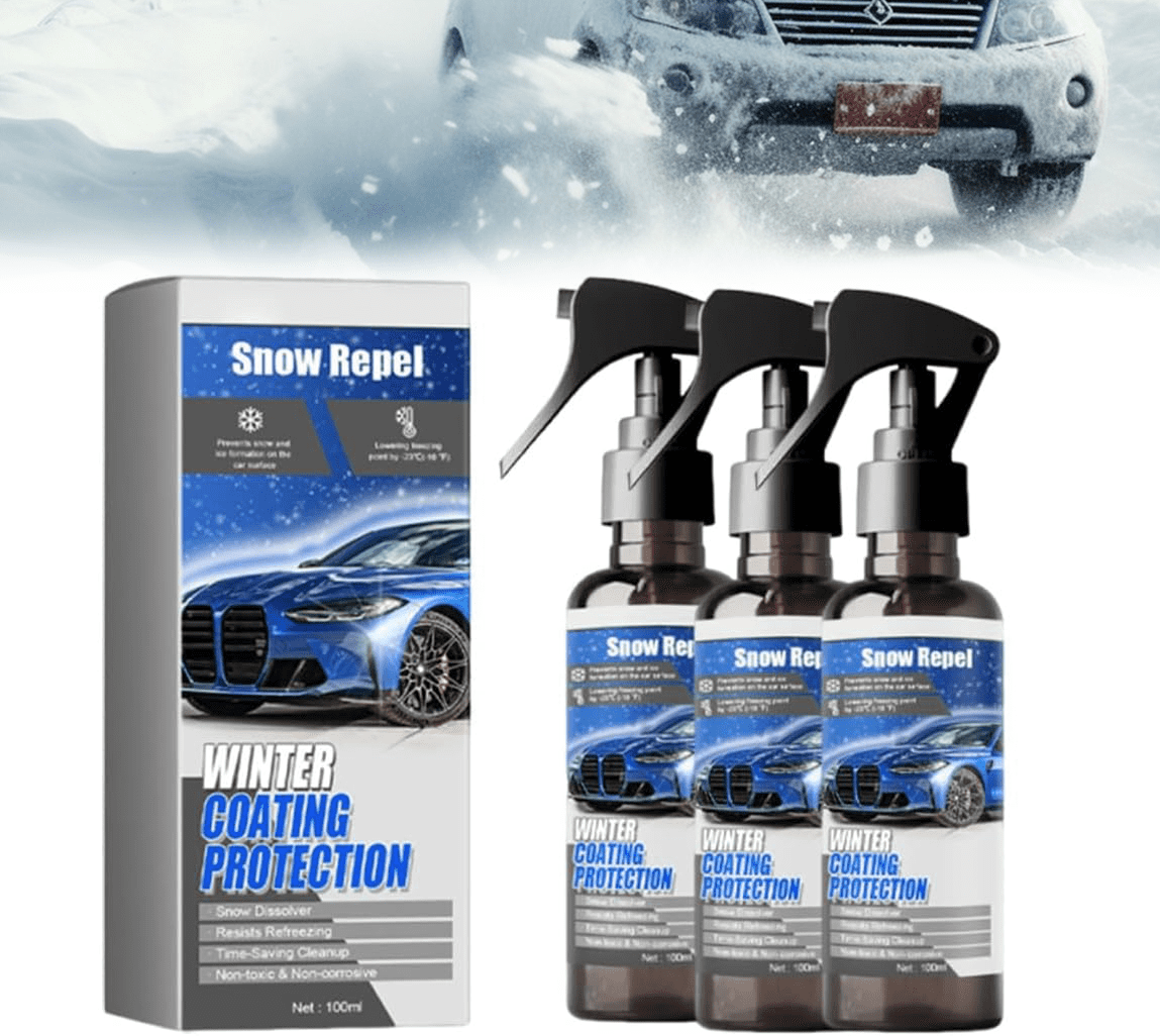 Car Windshield Snow Melting Coating Spray, Deicer Spray for Car ...