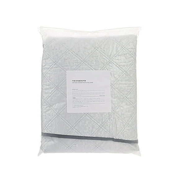 Car Windshield Snow Sun Cover Tarp Ice Scraper Frost Removal Truck Van ...