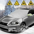 Car Windshield Snow Thicken Cover with Magnetic, IC ICLOVER Ice Frost ...