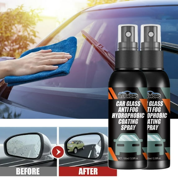 Car Windshield Spray Water Repellent Antifogging Agent, Car Glass Oil ...