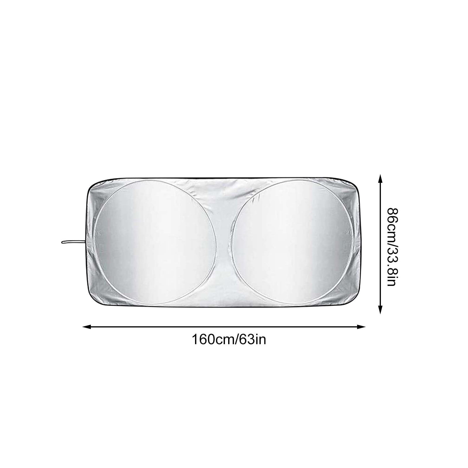 Car Windshield Sun Shade - [4 Layers Nano Coating][Light and Thin ...