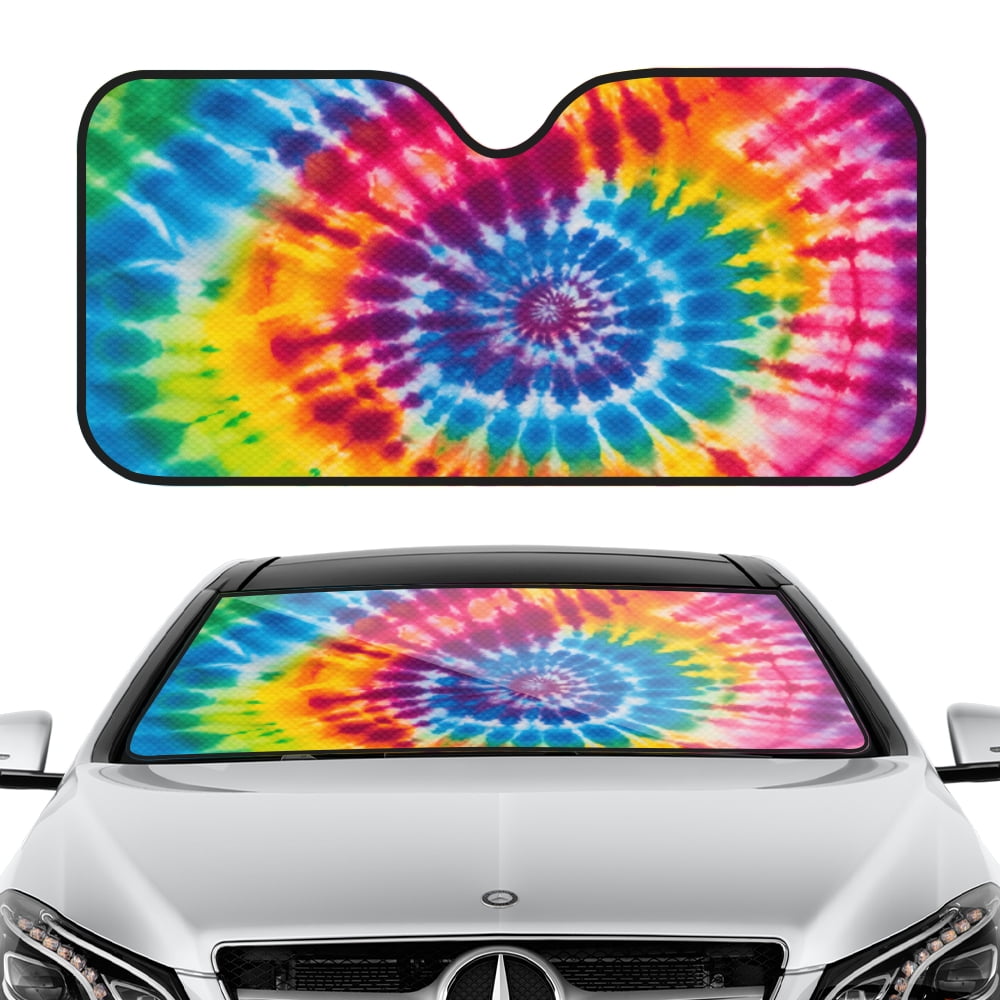 Car Windshield Sun Shade, 51x28 Inch UV Protection Sun Visor for Front Window, Fits Cars & SUVs ...