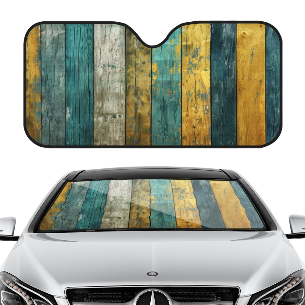 Car Windshield Sun Shade, 51x28 Inch UV Protection Sun Visor for Front ...