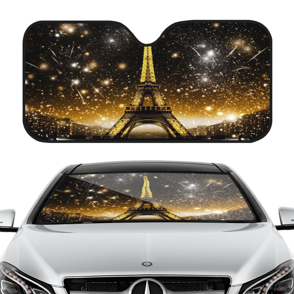 Car Windshield Sun Shade, 51x28 Inch UV Protection Sun Visor for Front ...