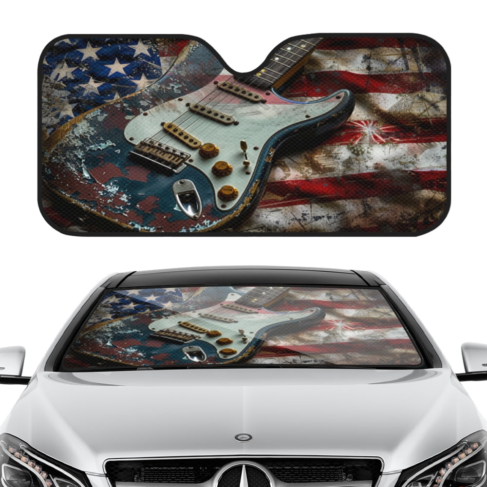 Car Windshield Sun Shade, 51x28 Inch UV Protection Sun Visor for Front ...